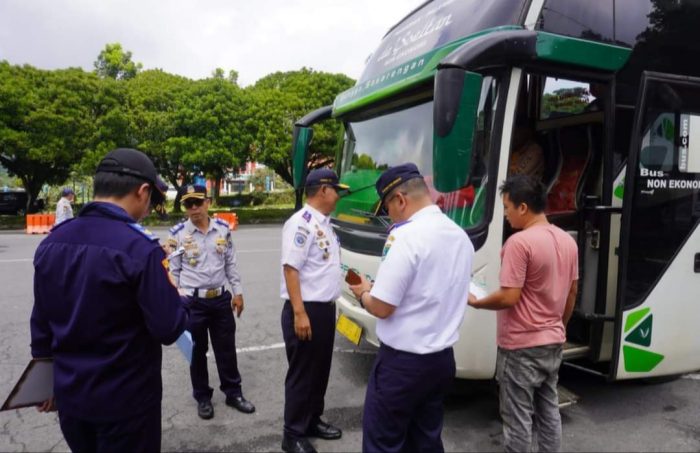 Dishub Sumbar Laksanakan Ramp Check Di Terminal Bukit Surungan